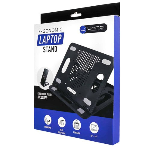 Stand UNNO TEKNO para laptop ergonomico - Stand para celular incluido